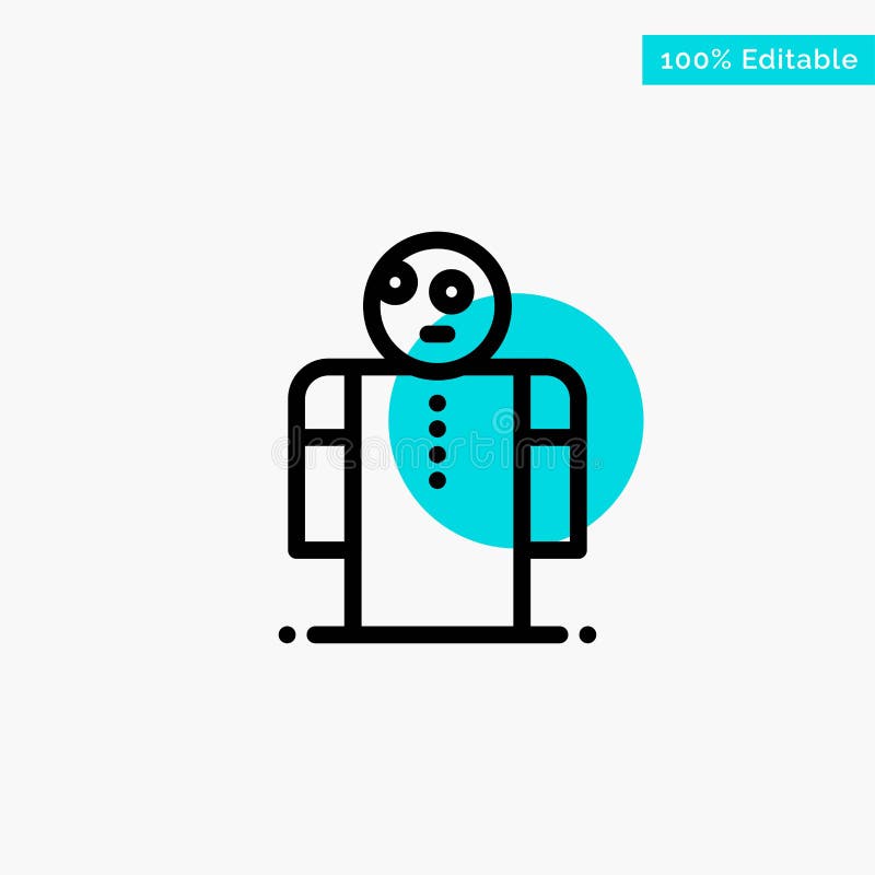 Arms, Hands, Open, Person Turquoise Highlight Circle Point Vector Icon ...