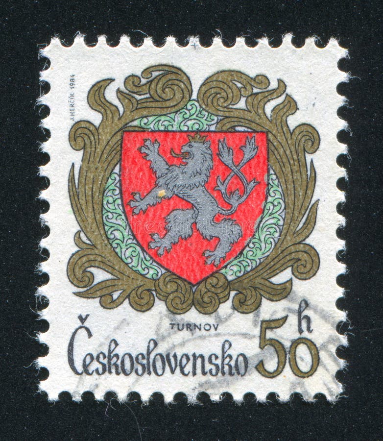 Arms of Turnov editorial image. Image of arms, head - 295637405