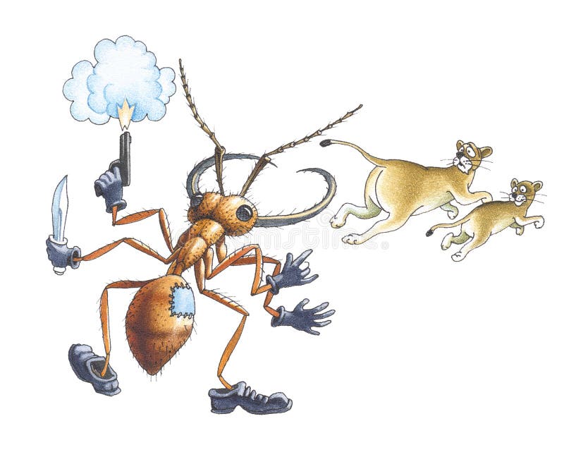 Army of Ants stock illustration. Illustration of insects - 14873284