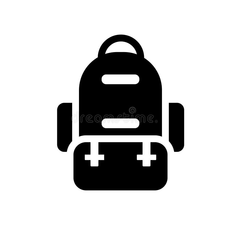 Army Backpack Icon. Trendy Army Backpack Logo Concept on White B Stock ...
