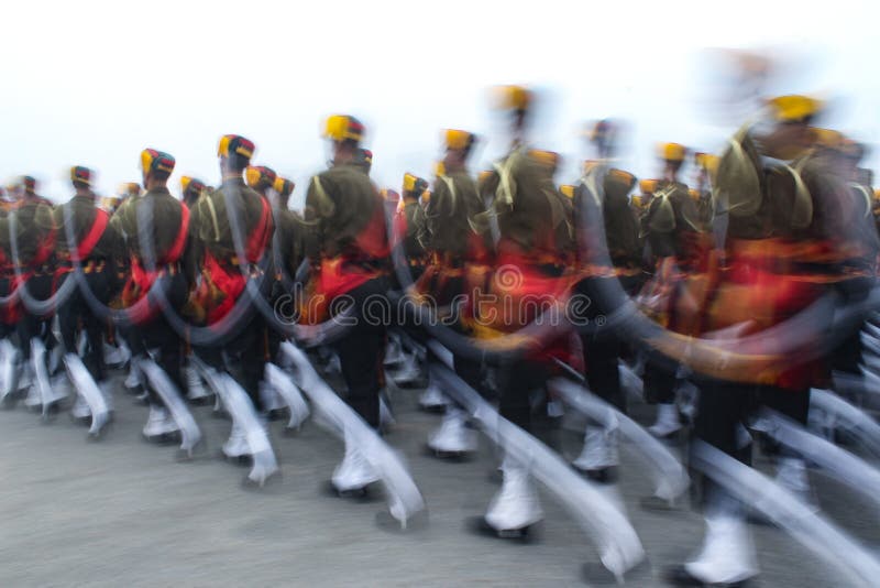 Army Battalion Marching on the Republic Day Parade of India 2021 ...