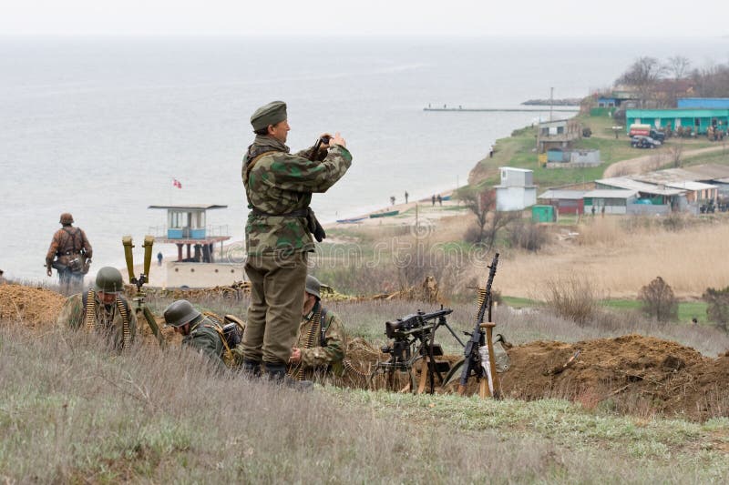 Army before the battle editorial photo. Image of bank - 13893136