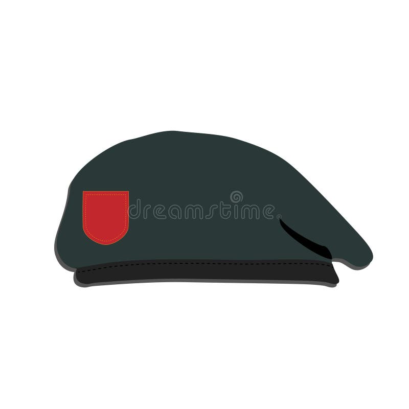 Army beret stock illustration. Illustration of army, beret - 44942996