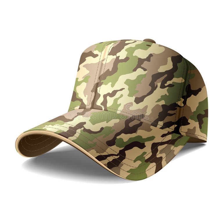 Army Cap Side Stock Illustrations – 116 Army Cap Side Stock ...