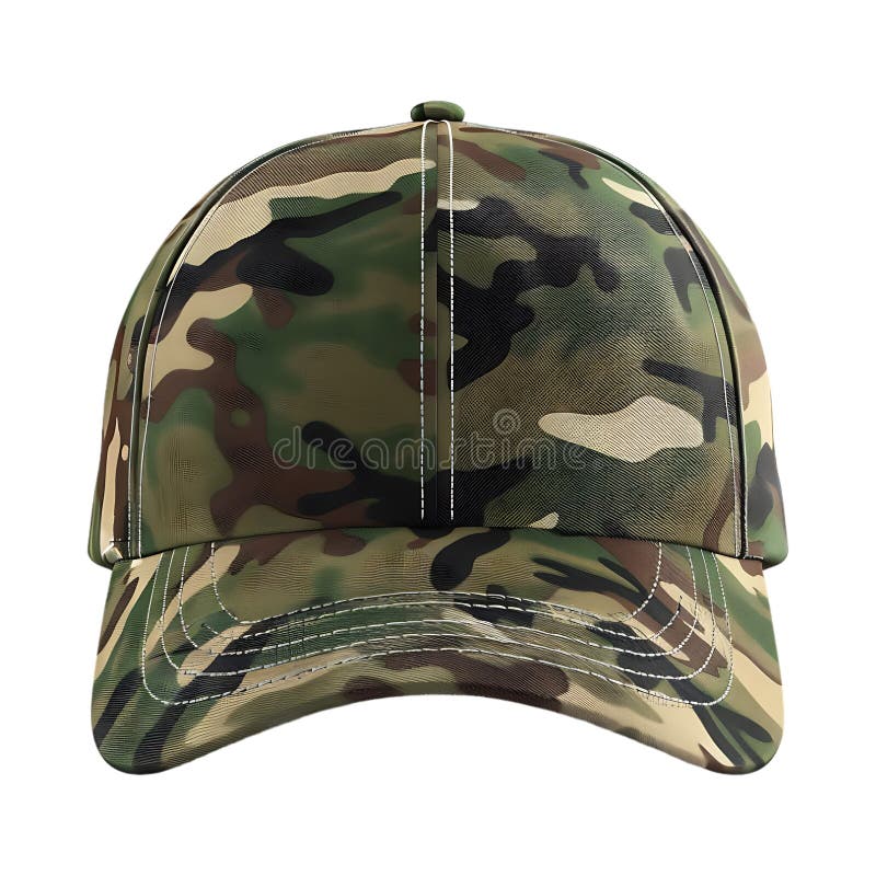 Army Cap on Transparent Background - Ai Generated Stock Illustration ...