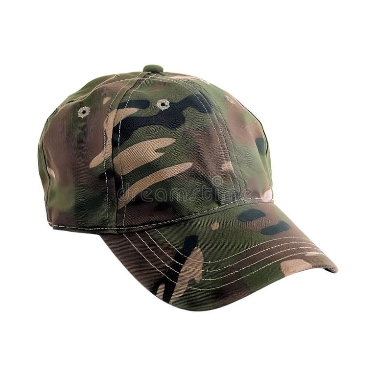 Army Cap on Transparent Background - Ai Generated Stock Illustration ...