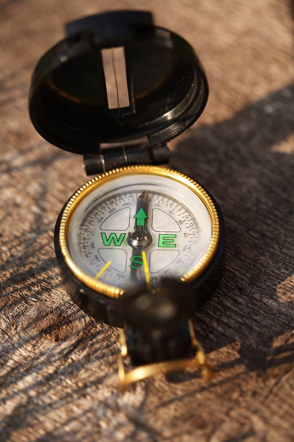 Army compass closeup stock photo. Image of army, wilderness - 17391830
