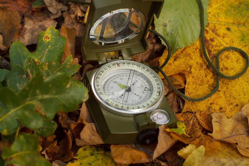 Army compass stock photo. Image of close, east, mariner - 79550658