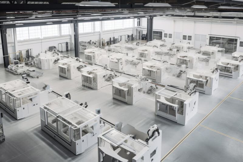 An Army of 3d Printing and Additive Manufacturing Robots, Assembling ...