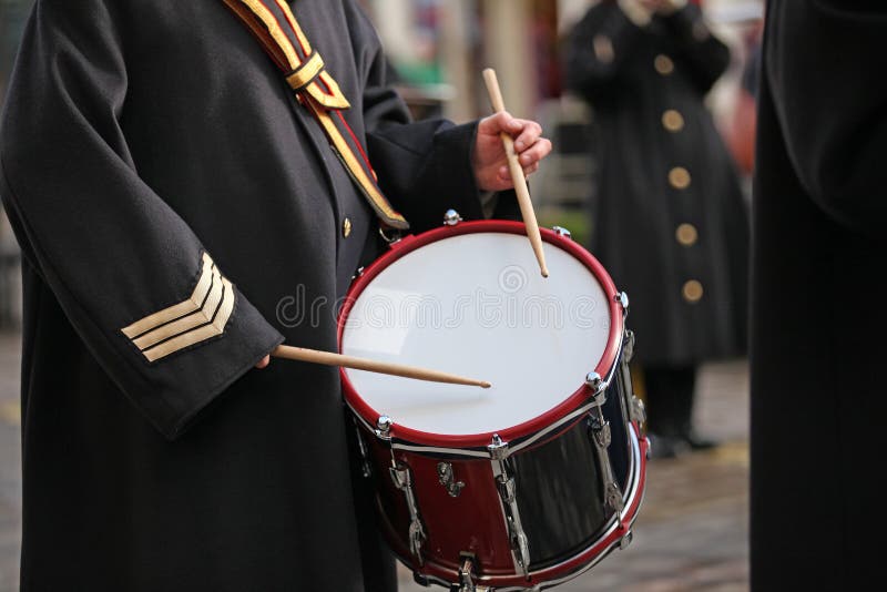 Army Drummer stock image. Image of army, drum, rebels - 31253547