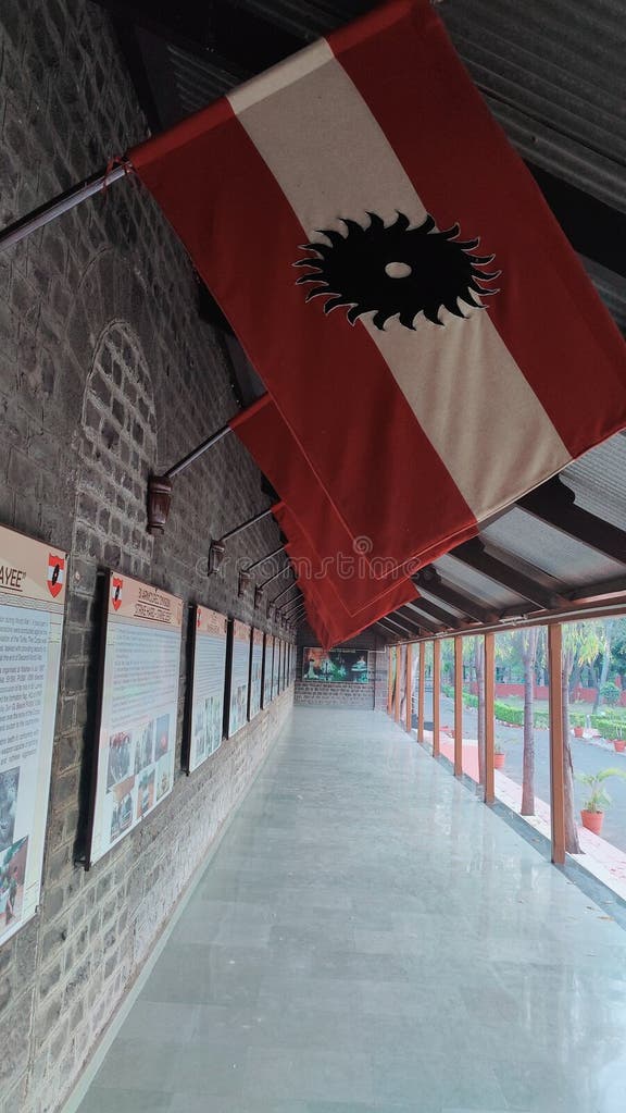 Army Flags Alignment Discipline Wall Straight Editorial Image - Image ...