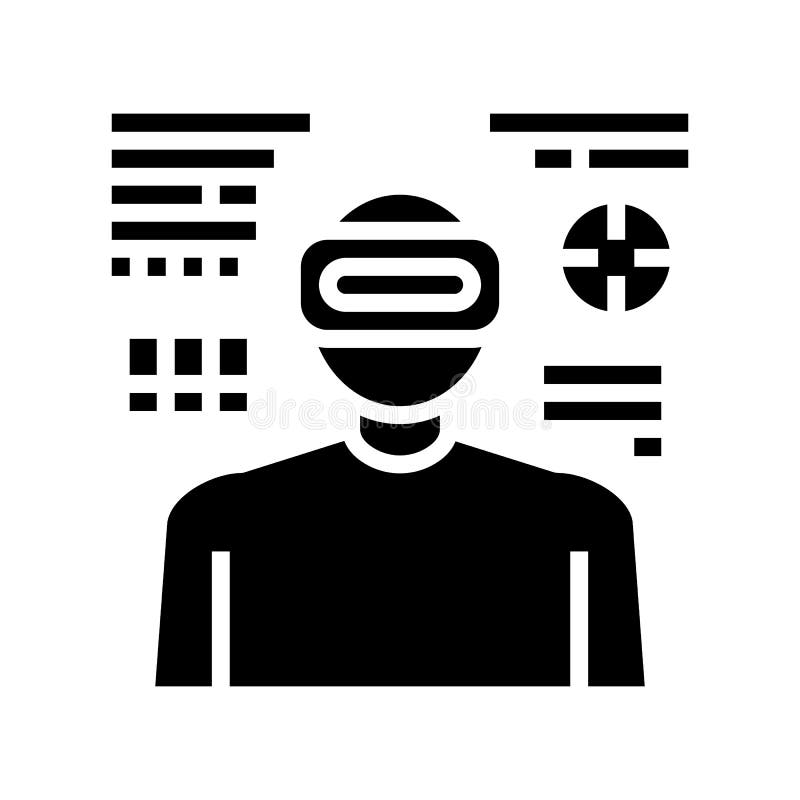 Army of Future Glyph Icon Vector Illustration Stock Illustration ... Army of Future Glyph Icon Vector Illustration Stock Illustration ...