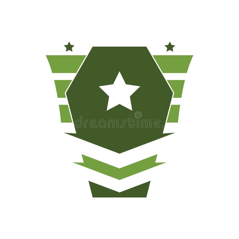 Army Logo Vector Illustration Template Stock Illustration ...
