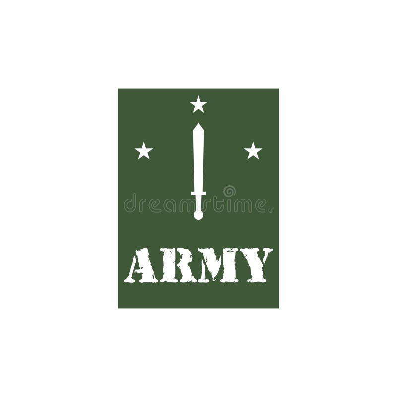 Army Logo Vector Military Template Symbol Design Stock Vector ...