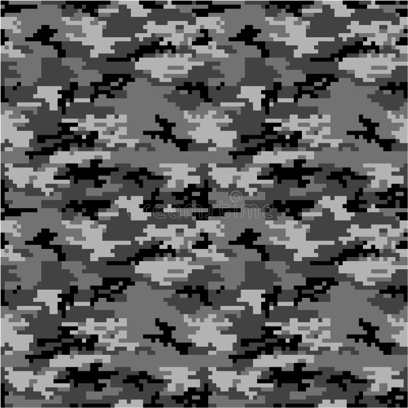Army or Military Special Forces Digital Camouflage Seamless Vector ...
