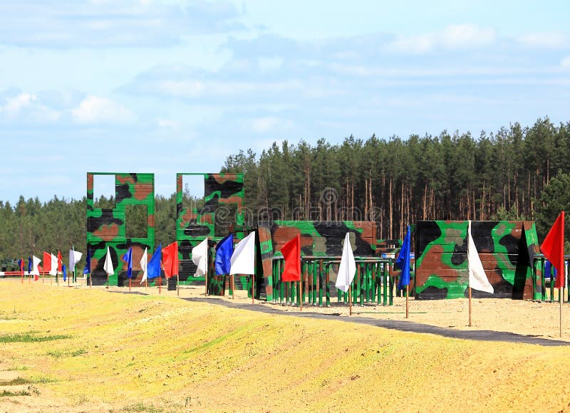 Army obstacle course stock photo. Image of structures - 62981818