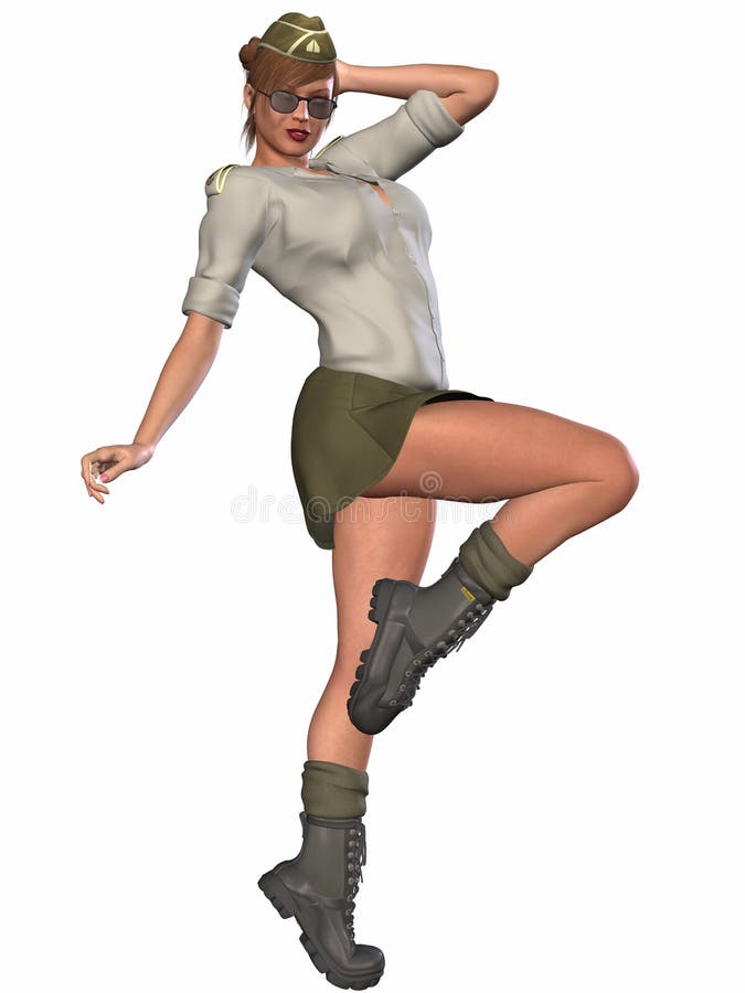 Army Pin Up Drawings