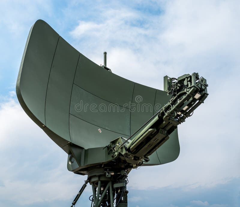 Army Radar stock photo. Image of blue, antenna, information - 62003988