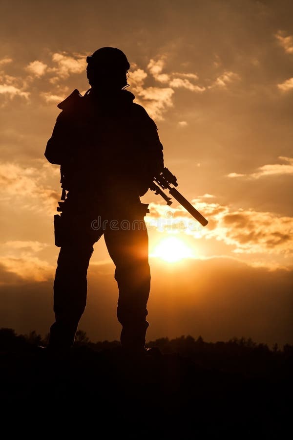 US Army Ranger close-up stock image. Image of operator - 93337139