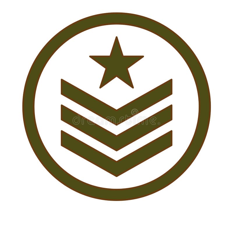 Army related icons image stock illustration. Illustration of force ...