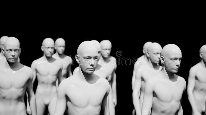 Army of Robots. a Crowd of Cyborg Workers Marching in Formation Stock ... Army of Robots. a Crowd of Cyborg Workers Marching in Formation Stock ...
