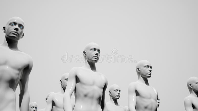 Army of Robots. a Crowd of Cyborg Workers Marching in Formation Stock ... Army of Robots. a Crowd of Cyborg Workers Marching in Formation Stock ...