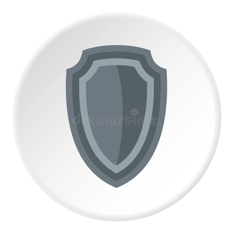 Army shield icon circle stock vector. Illustration of armour - 95442769