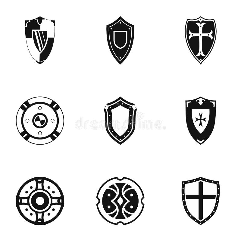 Army Shield Cross Icon Simple Style Stock Illustrations – 22 Army Shield Cross Icon Simple Style ...