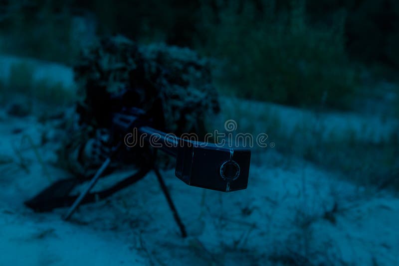 Army sniper on a stakeout stock photo. Image of camouflage - 86909520