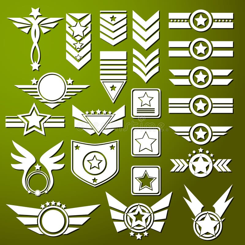 Usa Us Army Star Logo with Grunge Effect Stock Vector - Illustration of ...