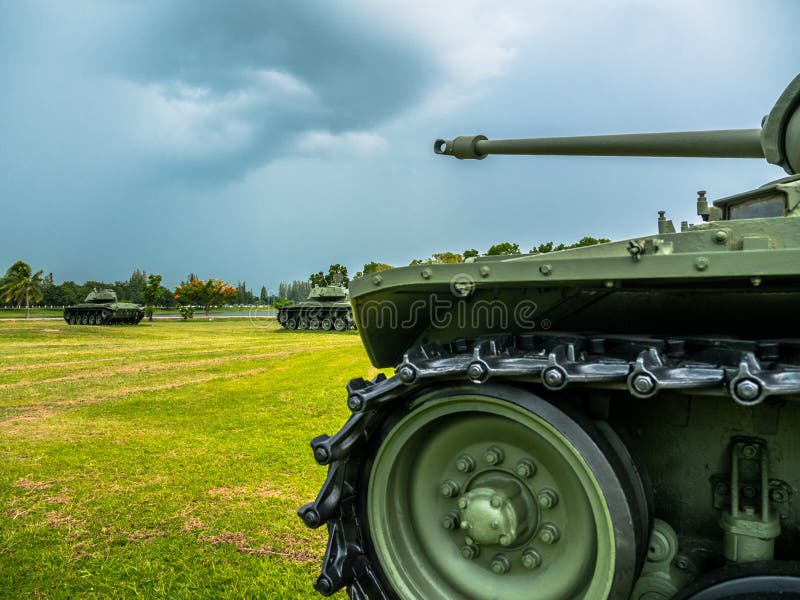Army Tank Ground Defense and Attack Stock Image - Image of crash ...
