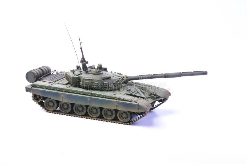 Army Tank on White Background Stock Photo - Image of steel, armed: 27024794