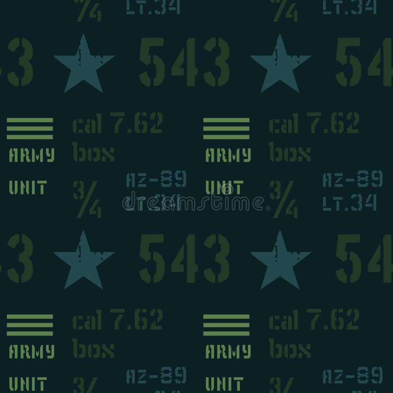 Army Unit Abstract Military Pattern Stock Vector - Illustration of ...