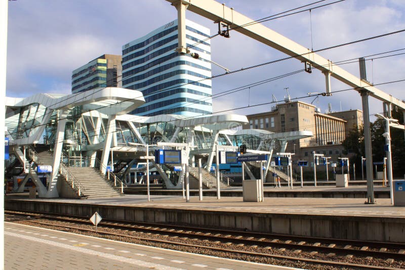 Arnhem Train Station, Netherlands Stock Image - Image of animal ...