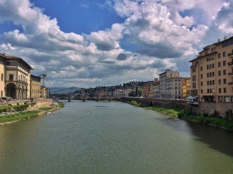 Arno river stock image. Image of water, river, tuscany - 45508645