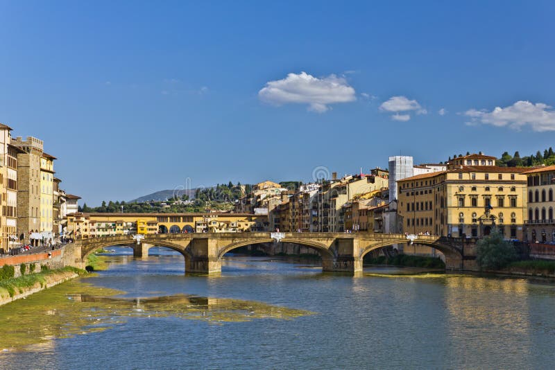 Arno River in Florence, Italy Stock Photo - Image of house, florence ...