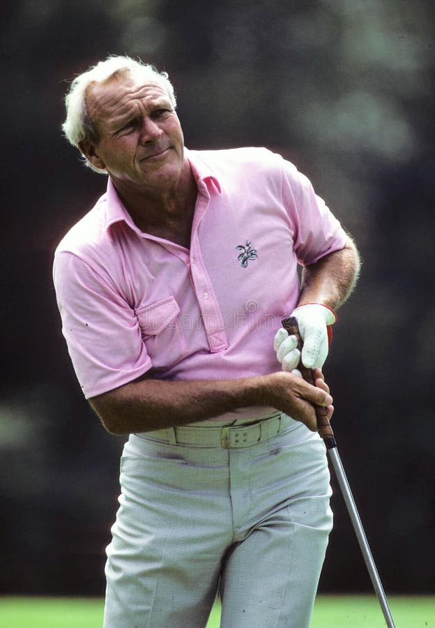 Arnold Palmer Golf Legend editorial stock photo. Image of swing - 35108288