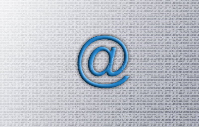 Arobase stock illustration. Illustration of protocol - 11201461