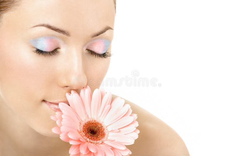 Aroma stock image. Image of clean, close, gerbera, portrait - 9106989
