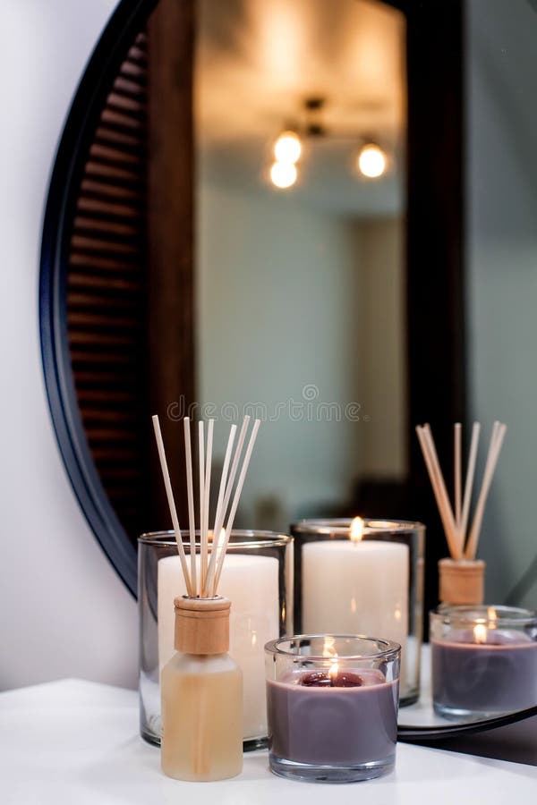 Aroma Diffuser and Scented Candles that Create Coziness in the House ...