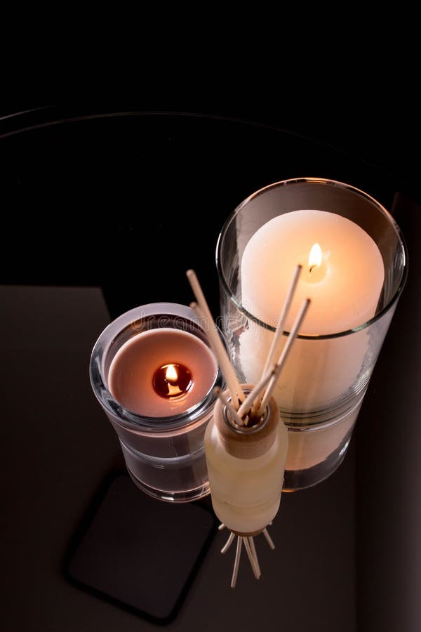 Aroma Diffuser and Scented Candles that Create Coziness in the House ...