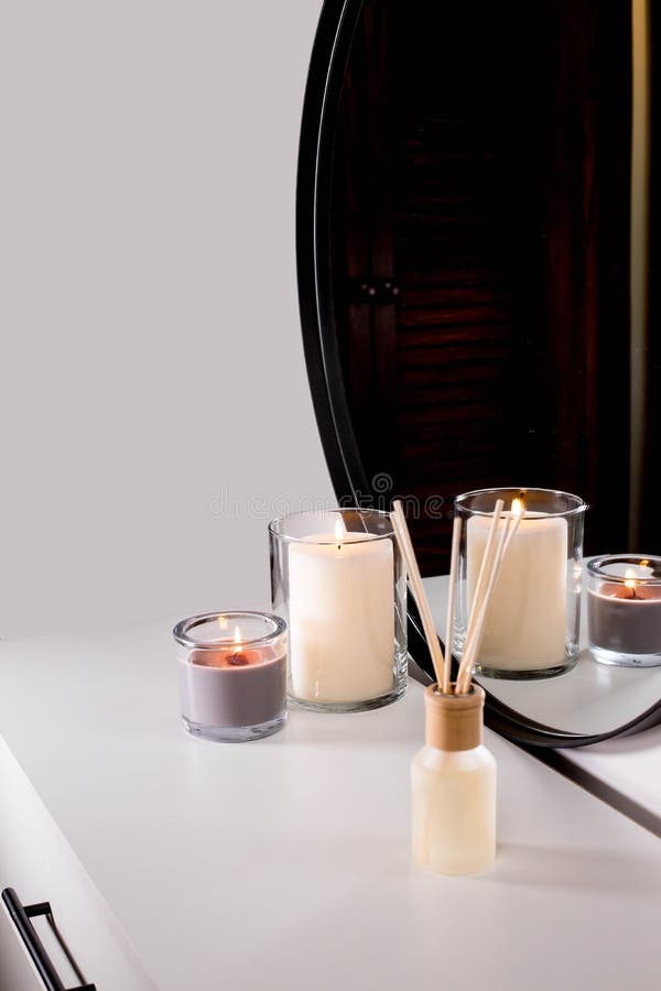 Aroma Diffuser and Scented Candles that Create Coziness in the House ...