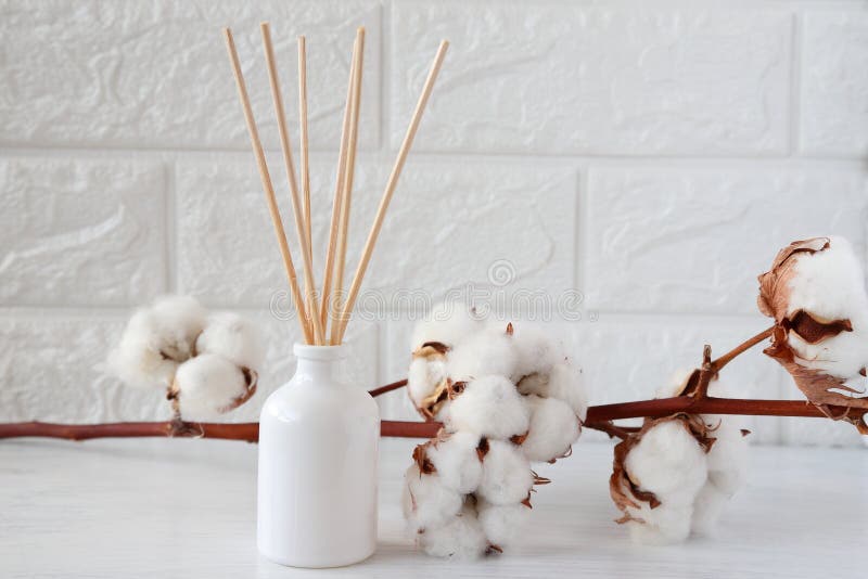 The Aroma Reed Diffuser with the Stick Perfume are Decorated in the ...