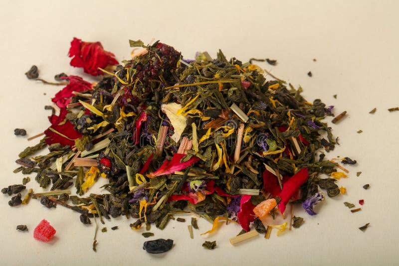 Aroma tea heap stock photo. Image of pile, plant, organic - 143325760