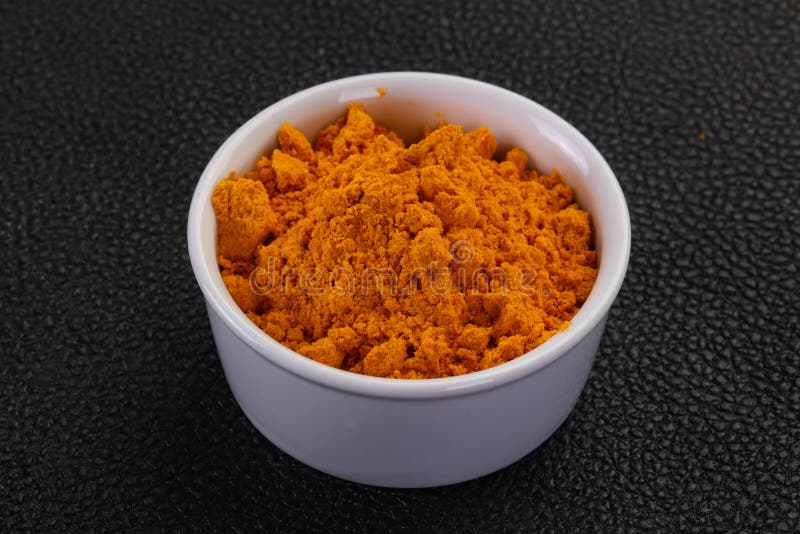Aroma turmeric powder stock photo. Image of herb, oriental - 179897740