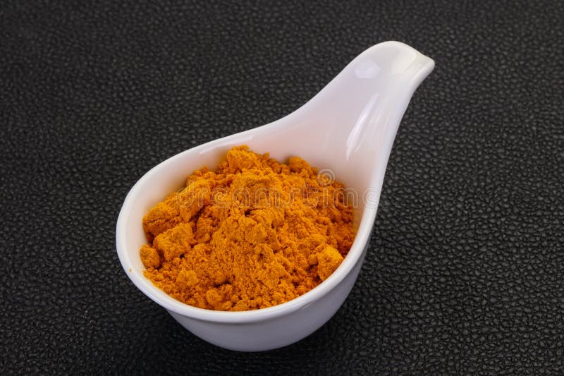 Aroma turmeric powder stock photo. Image of healthy - 187141276