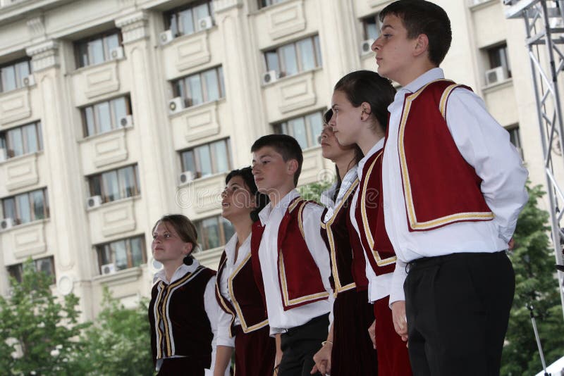 Aromanian community editorial photography. Image of blouses - 7868077