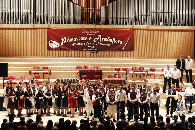 Aromanian singers editorial stock image. Image of aromanian - 9720789