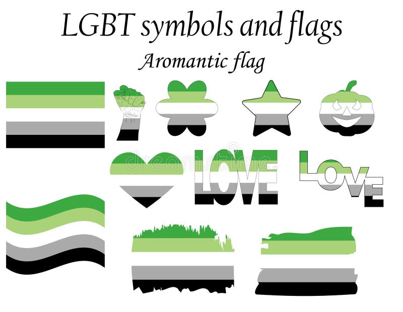Aromantic Flag Stock Illustrations 236 Aromantic Flag Stock