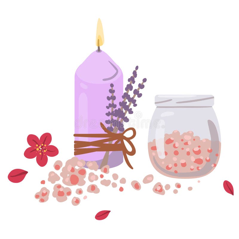 Aromatherapy and Devices and Means for Aromatherapy. Vector ...